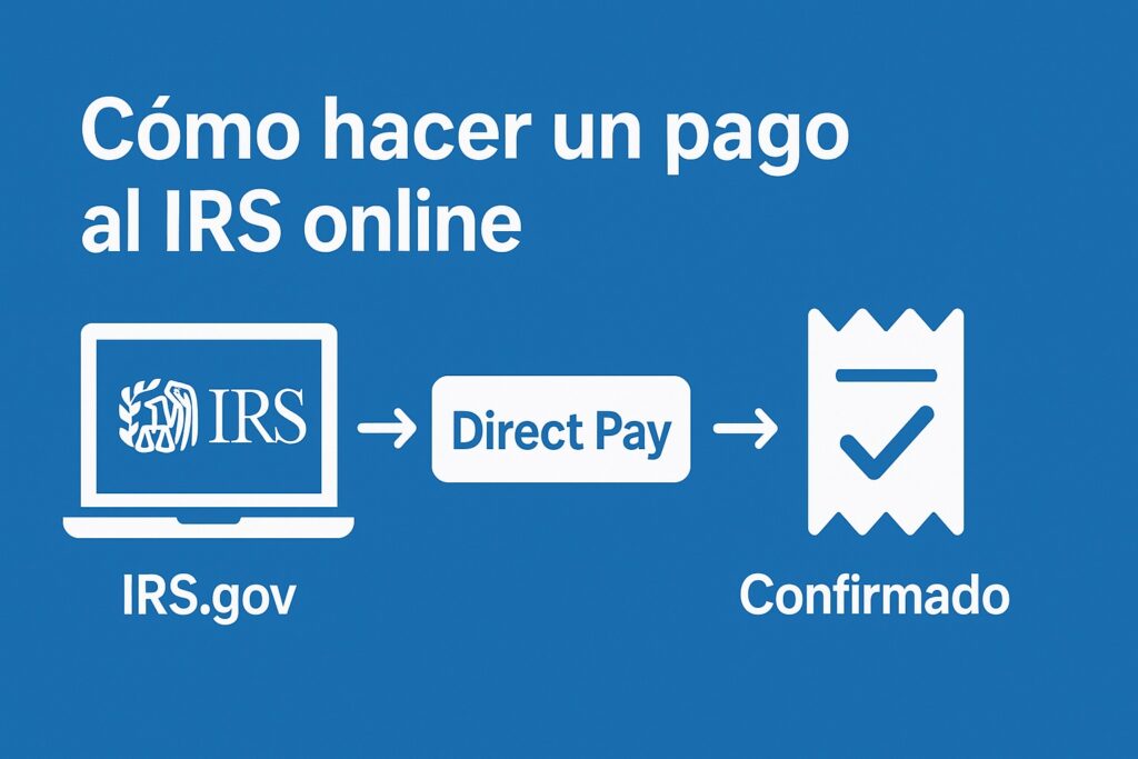 Cómo hacer un pago al IRS online paso a paso y evitar multas 2026