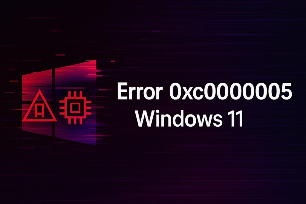 Error 0xc0000005 Windows 11: causas y soluciones 2025