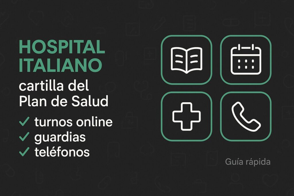 Hospital Italiano Cartilla Médica: Guía Completa 2026