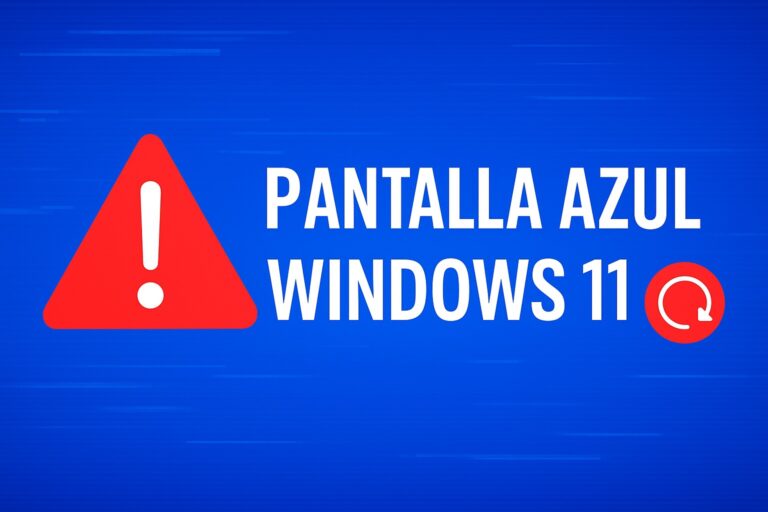 Pantalla azul Windows 11: Qué significa y Soluciones 2026