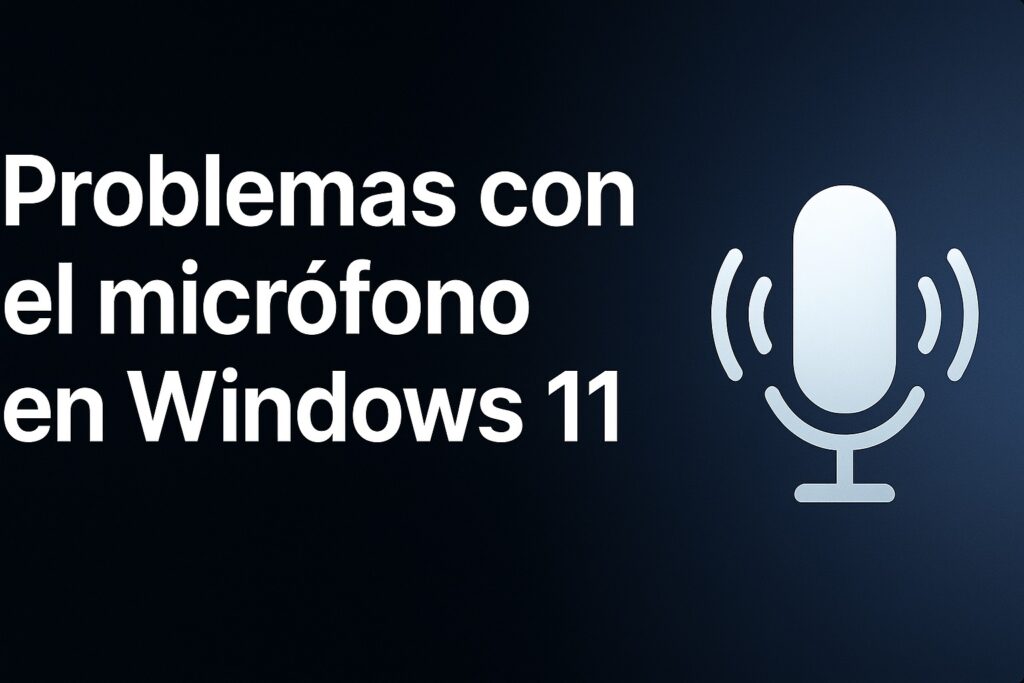 Micrófono con volumen muy bajo en Windows 11